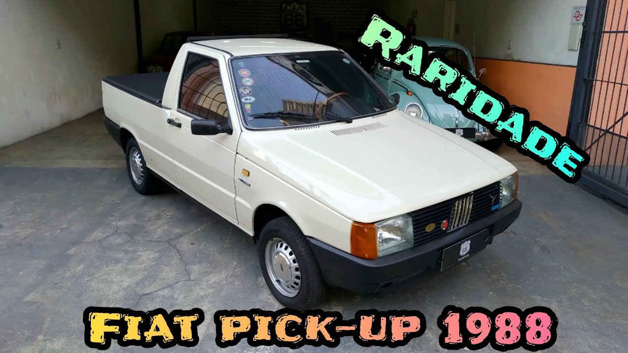 RARIDADE A VENDA FIAT PICK-UP 88 MOTOR 1.3 R$ 27.500 CARROS ANTIGOS E ...