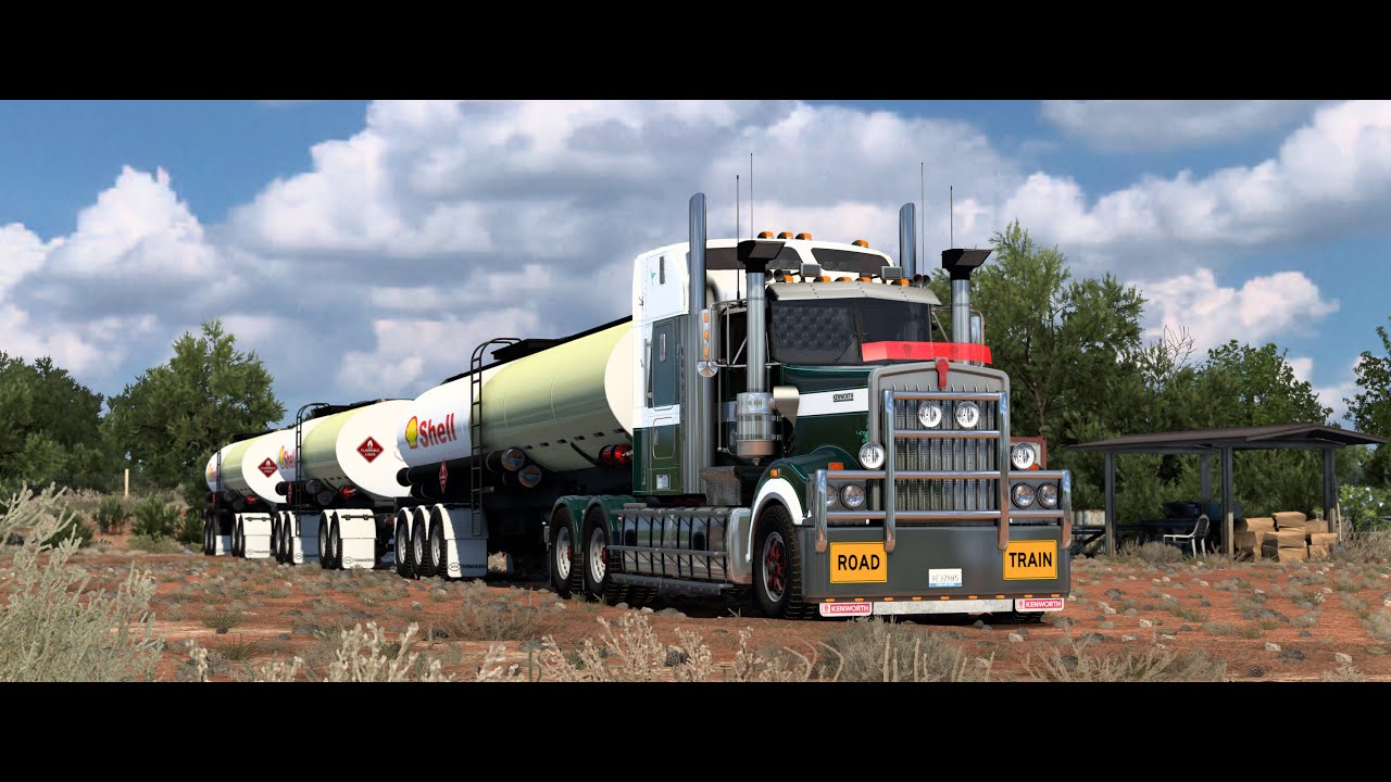 ATS Australian Outback Map v3.0a | Stream 1 | Kenworth T908 RHD - YouTube