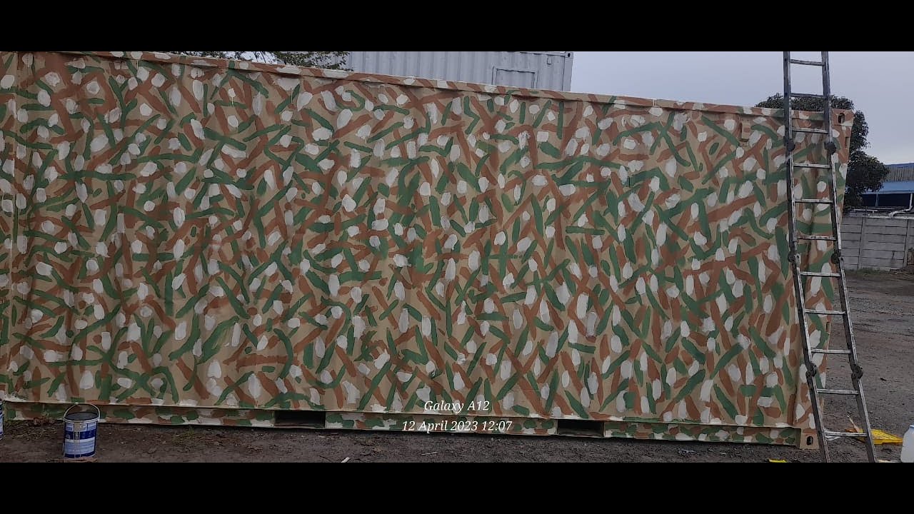 Camouflage Containers - YouTube