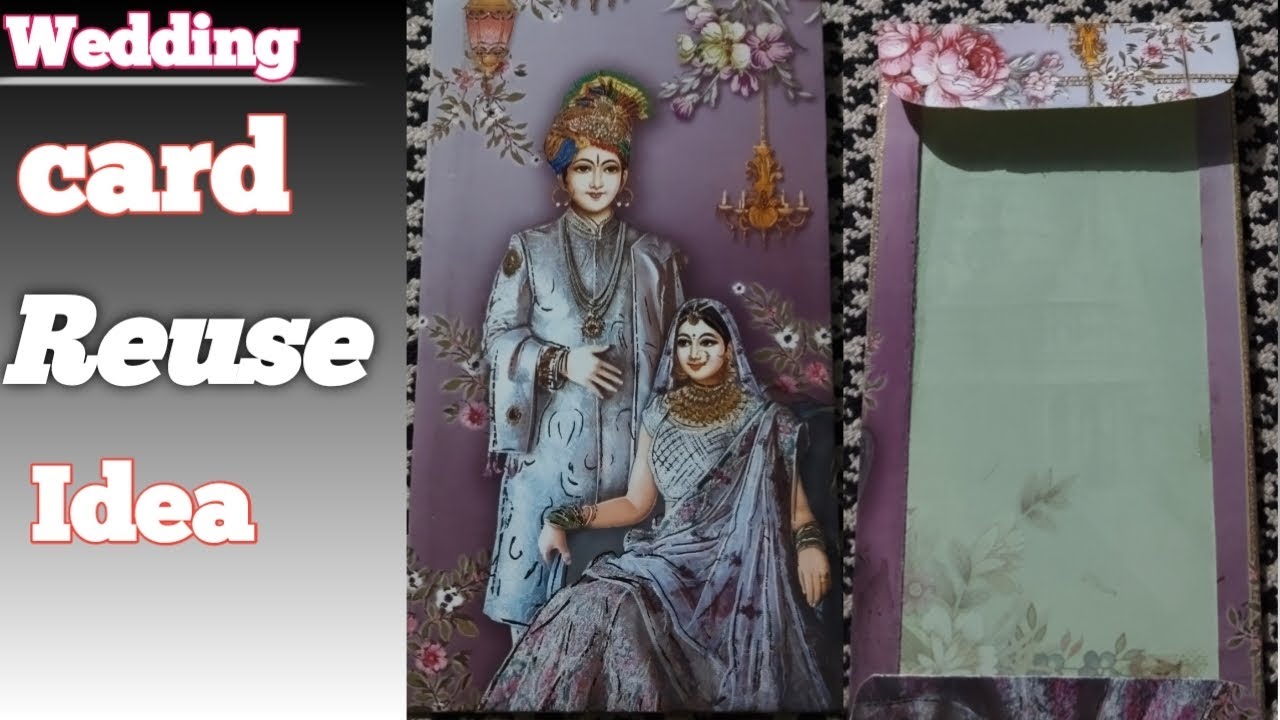 Wedding Card Envelope Design | Shadi Card Lifafa Design # ...