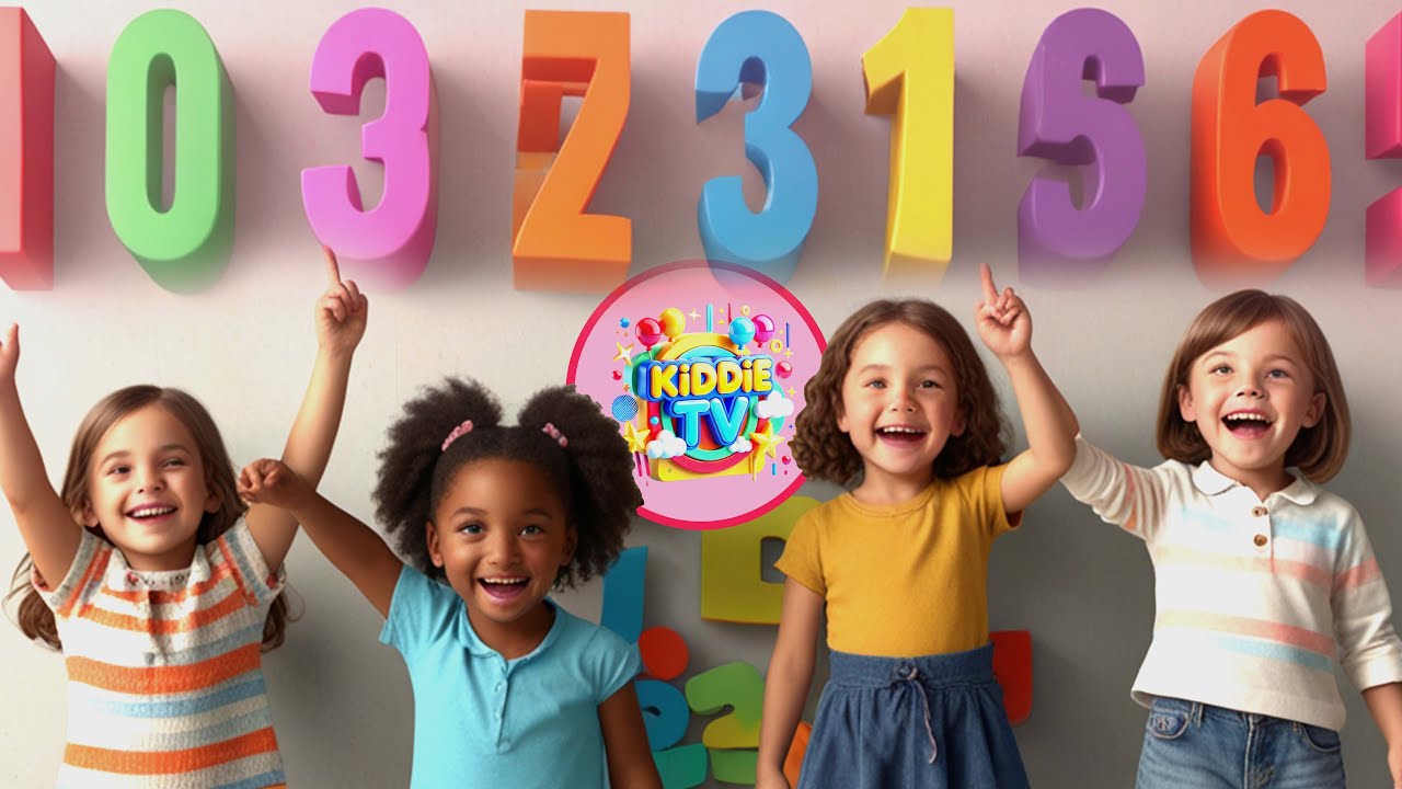 Counting 1 - 10 Song | Number Songs For Children | Kiddie TV Music ...