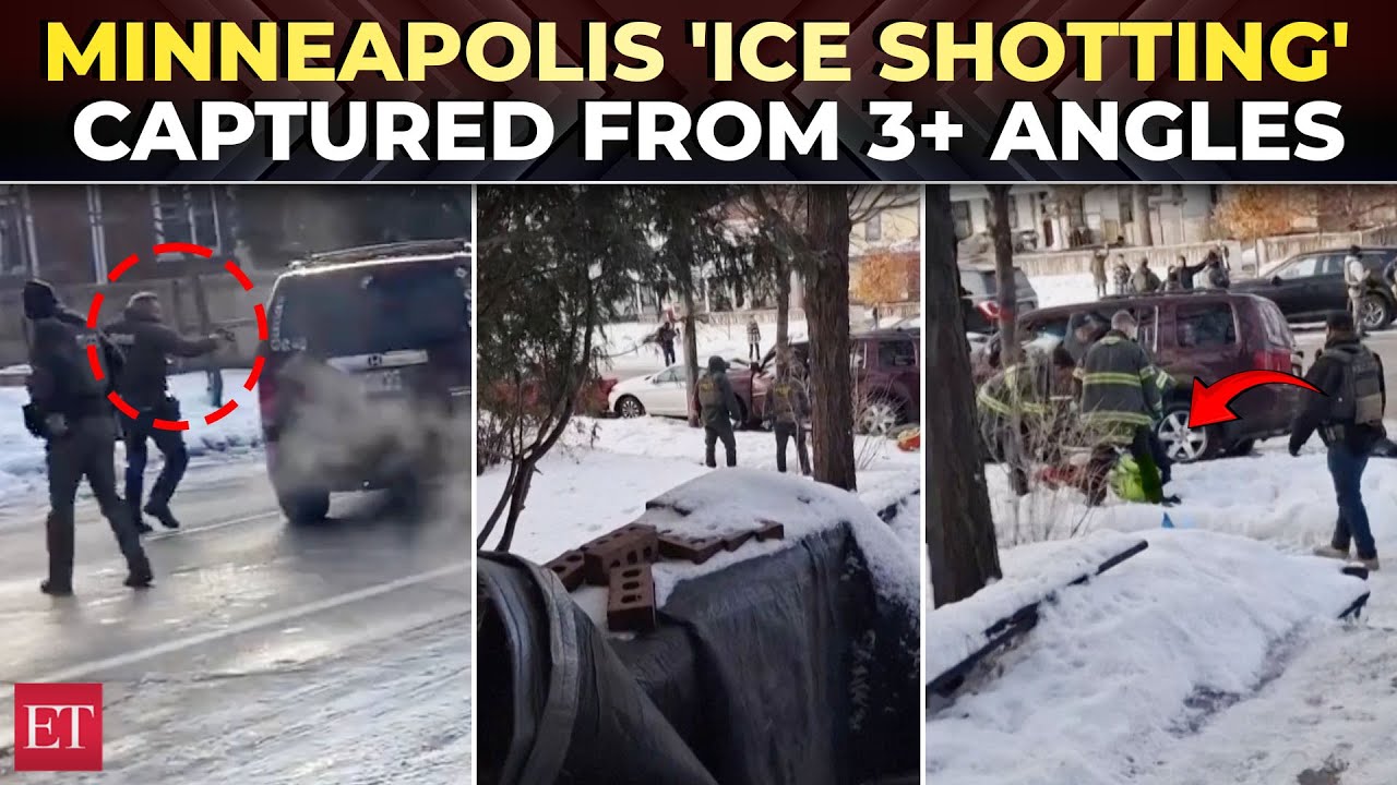 ‘They’re lying’ | Minneapolis ICE shooting RAW FOOTAGE; eyewitnesses ...
