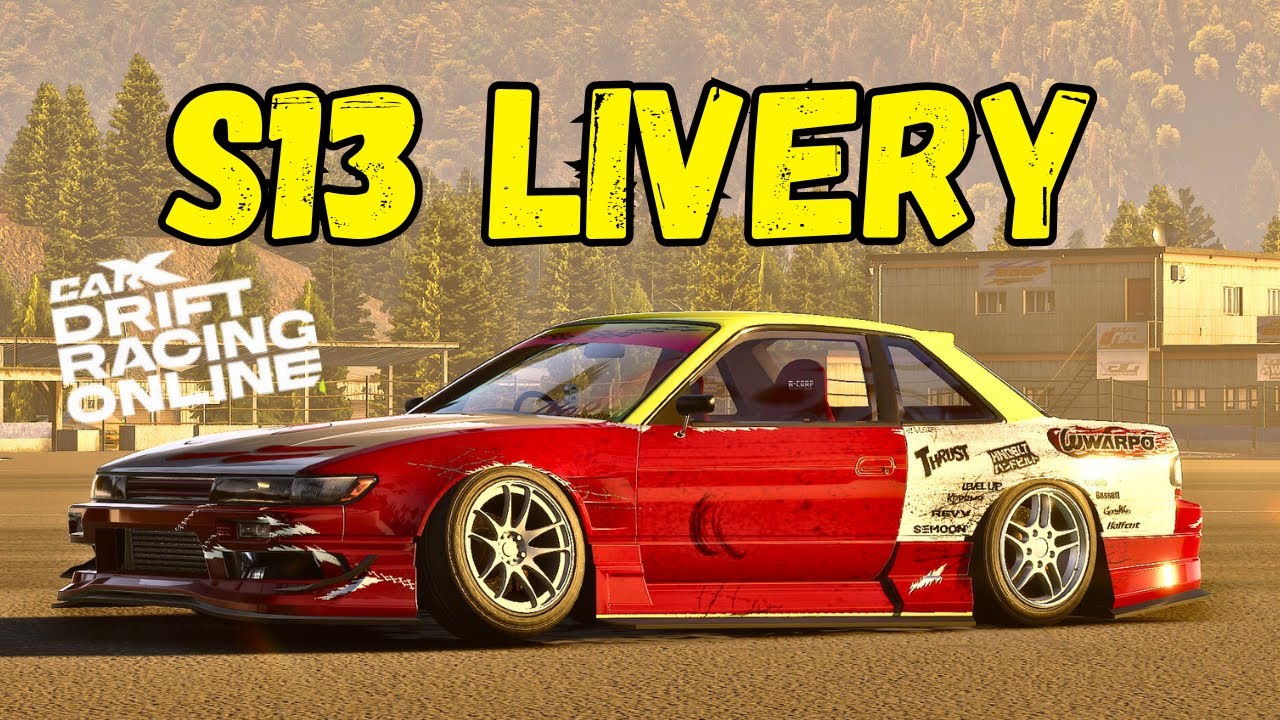 Members S13 Livery | CarX Drift Racing Online - YouTube