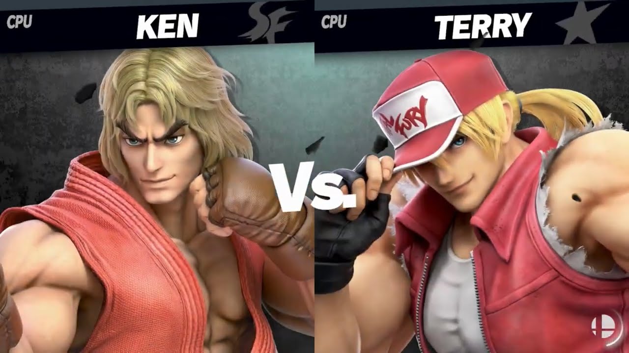Super Smash Bros. Ultimate - Ken vs Terry - YouTube