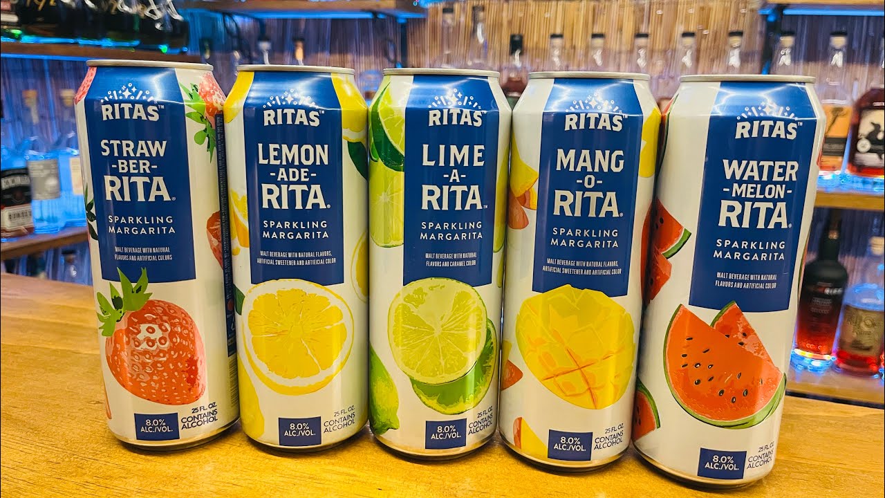 RITA’S Sparkling Margaritas Review. We try 5 different flavors of ...