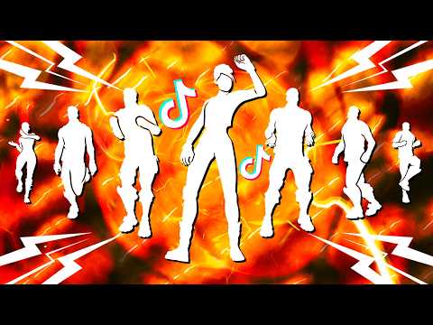 All Legendary TikTok Dances & Emotes in Fortnite! (Take Me Thru Dere, Out West, Chicken Wing It)