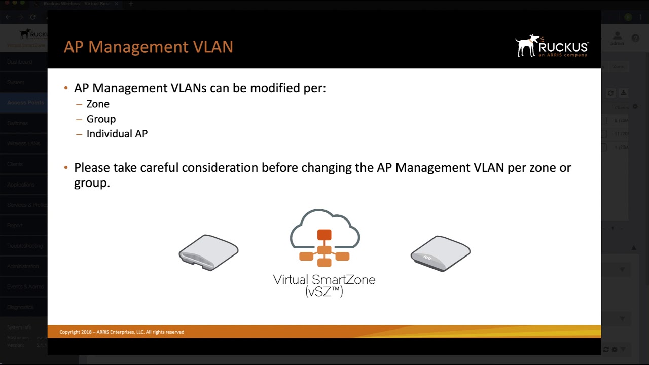 Updating a Ruckus AP's Management VLAN Using SmartZone (SZ) or the AP ...