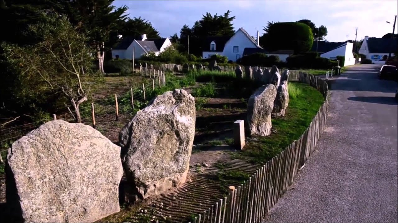 Cromlech de Kerbourgnec - Saint-Pierre-Quiberon (Bretagne) - Septembre ...