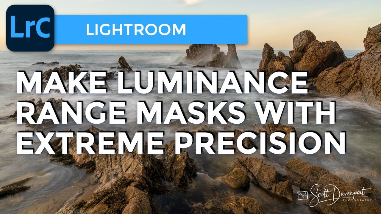 Make Luminance Range Masks With Extreme Precision - Lightroom - YouTube