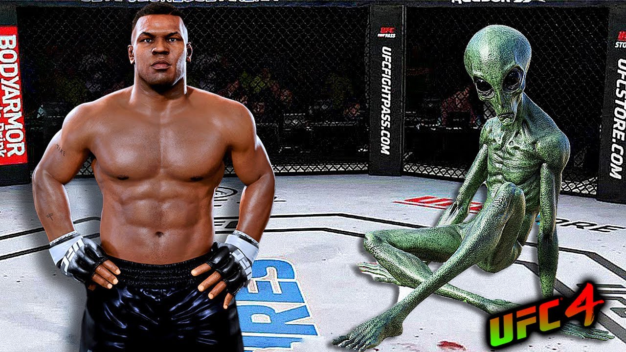 Mike Tyson vs. Smat Alien (EA sports UFC 4) - YouTube