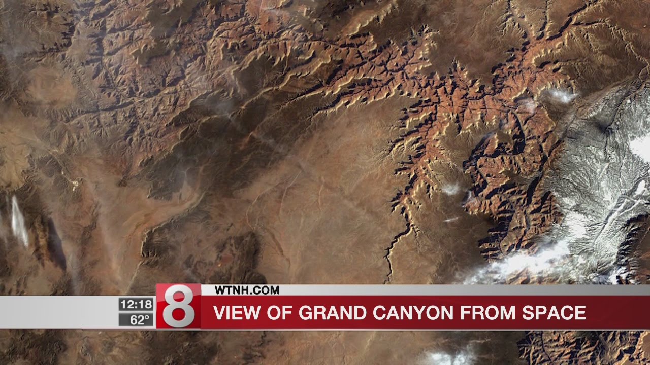 International Space Station provides photo of Grand Canyon - YouTube
