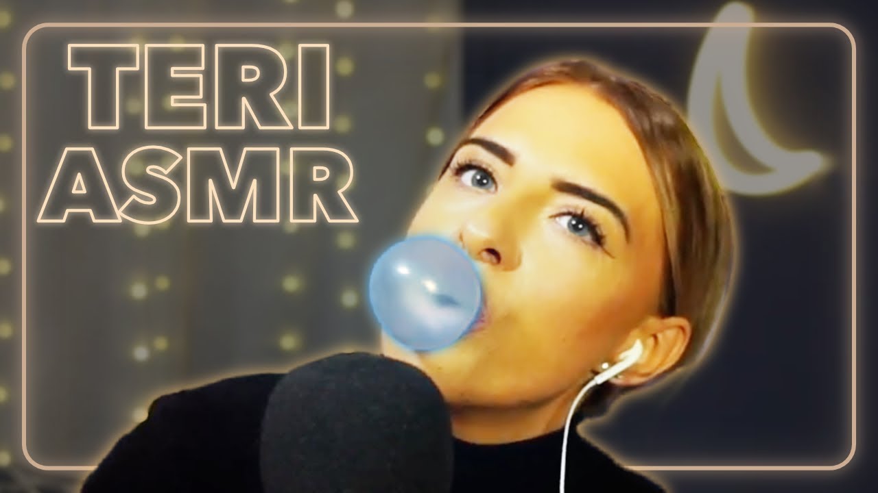 [ASMR] Close And Personal Chewing Gum sounds - YouTube
