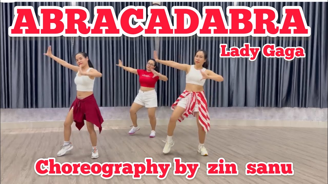ABRACADABRA | LADY GAGA| ZUMBA FITNESSS| EASY STEPS| DANCE FITNESS ...