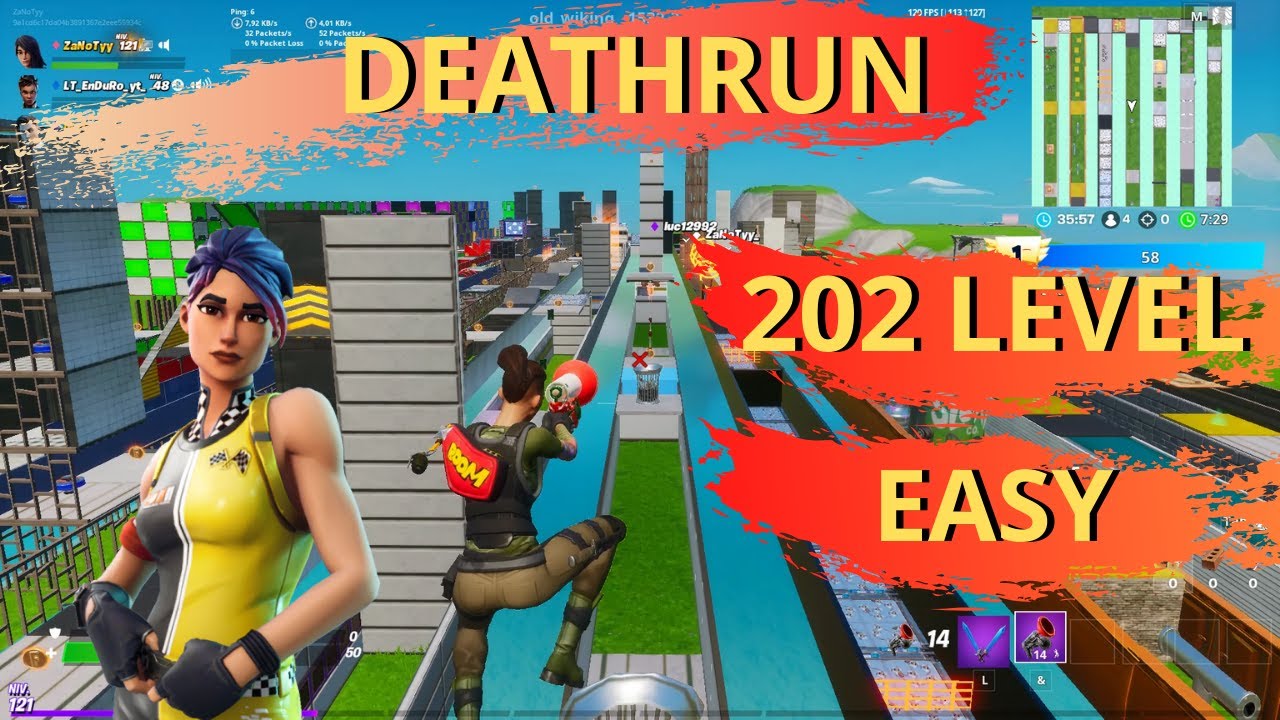 202 Level Default Deathrun [CODE] - YouTube
