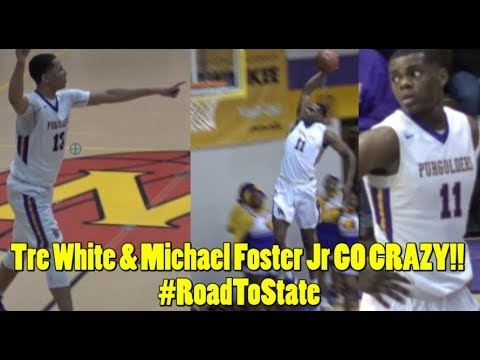 ROAD TO STATE: Tre White & Michael Foster Jr GO CRAZY!! Milwaukee ...