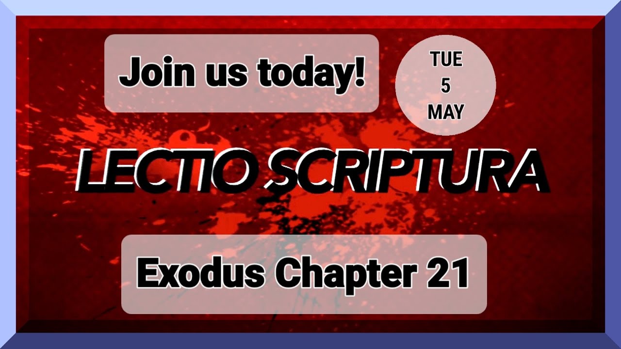 Lectio - Scriptura: Exodus Chapter 21 (The New Jerusalem Bible) / # ...