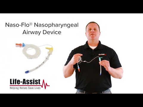 Naso-Flo® Nasopharyngeal Airway Devices (Pulmodyne) - YouTube