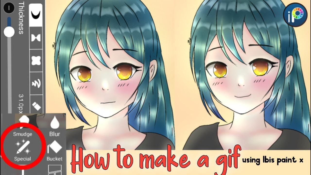 || HOW TO MAKE A GIF IN IBIS PAINT X 🎨 ||- digital art - YouTube