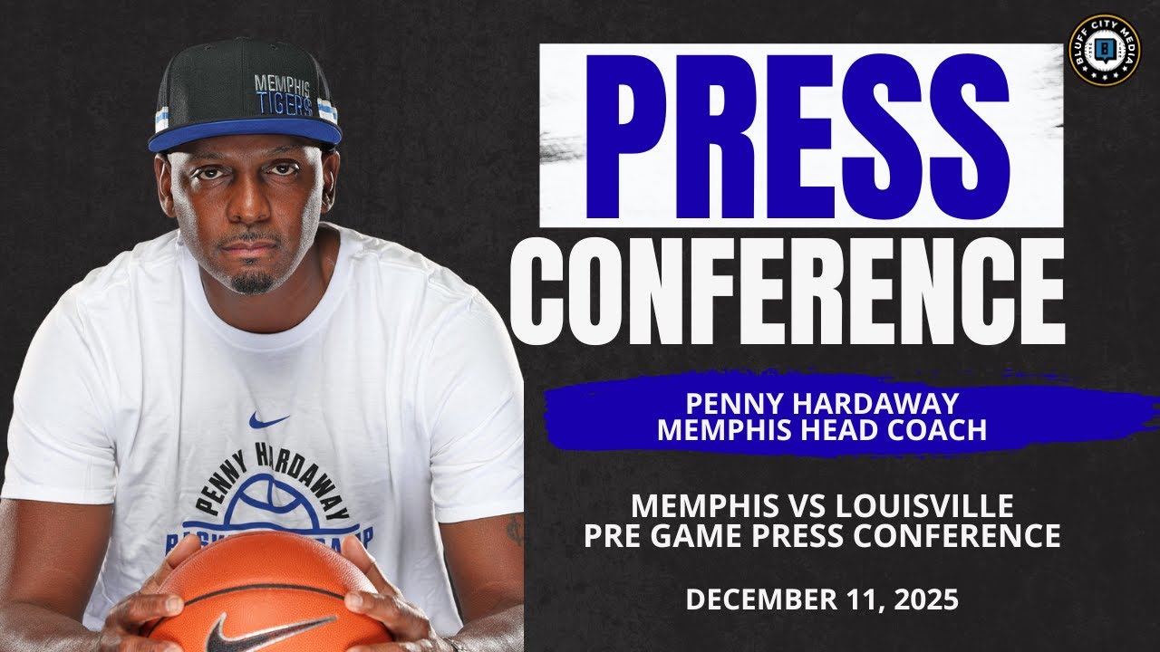 Memphis Basketball: Penny Hardaway Press Conference - YouTube