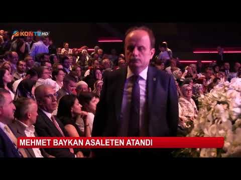 Mehmet Baykan asaleten atandı