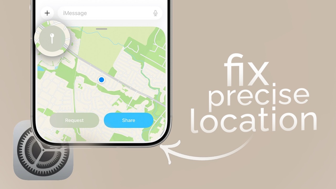 How to Fix Precise Location on iPhone (tutorial) - YouTube