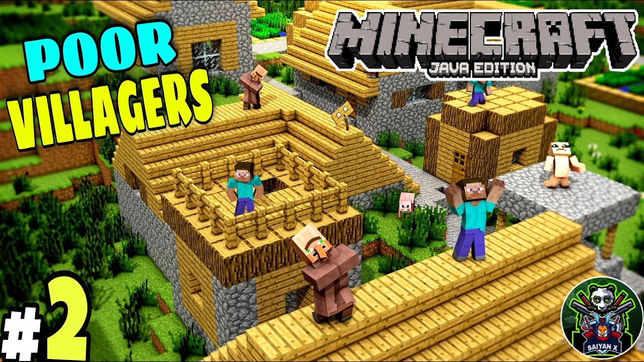 WE FOUND MINECRAFT'S MOST POOR VILLAGERS | MINECRAFT GAMEPLAY IN HINDI ...