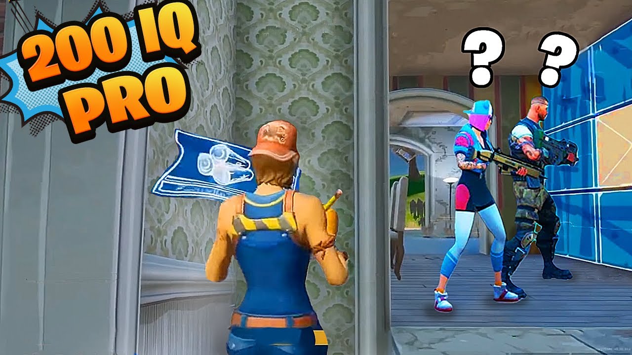 12 Minutes of 200 IQ Fortnite Plays! - YouTube