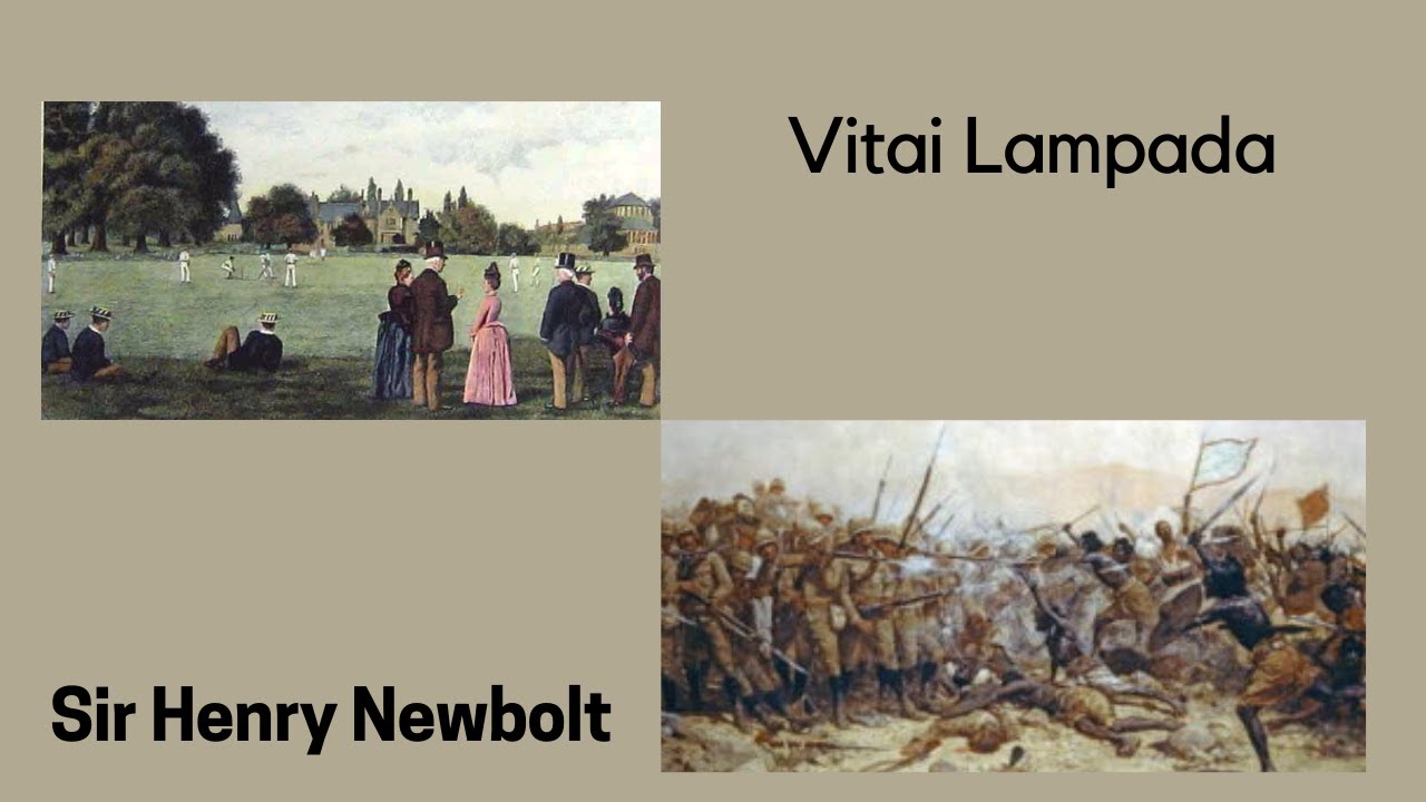 Vitai Lampada by Sir Henry Newbolt | Stirring Poems | Great Poems ...