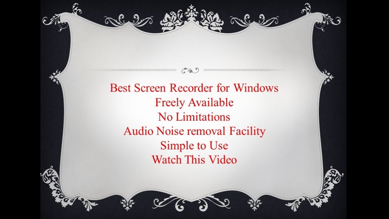 best-screen-recorder-software-for-free-youtube