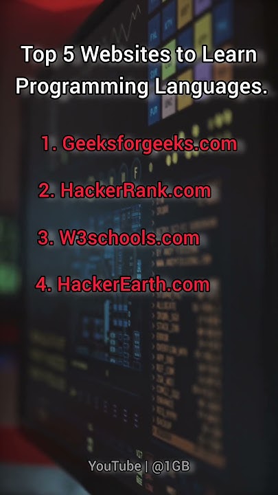 Top 5 websites to learn programming in 2023. #shorts #viralshorts # ...