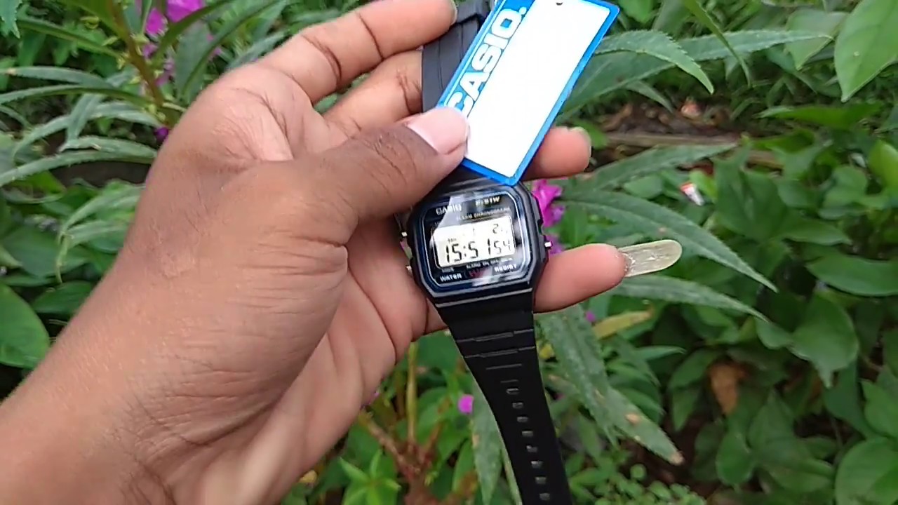 Keren nih jam jadul tahun 90'an Jam Tangan Casio F-91W Original - YouTube