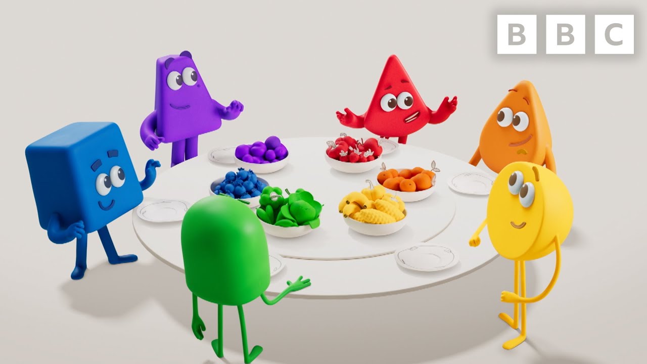 Lunchtime With Colourblocks | CBeebies - YouTube