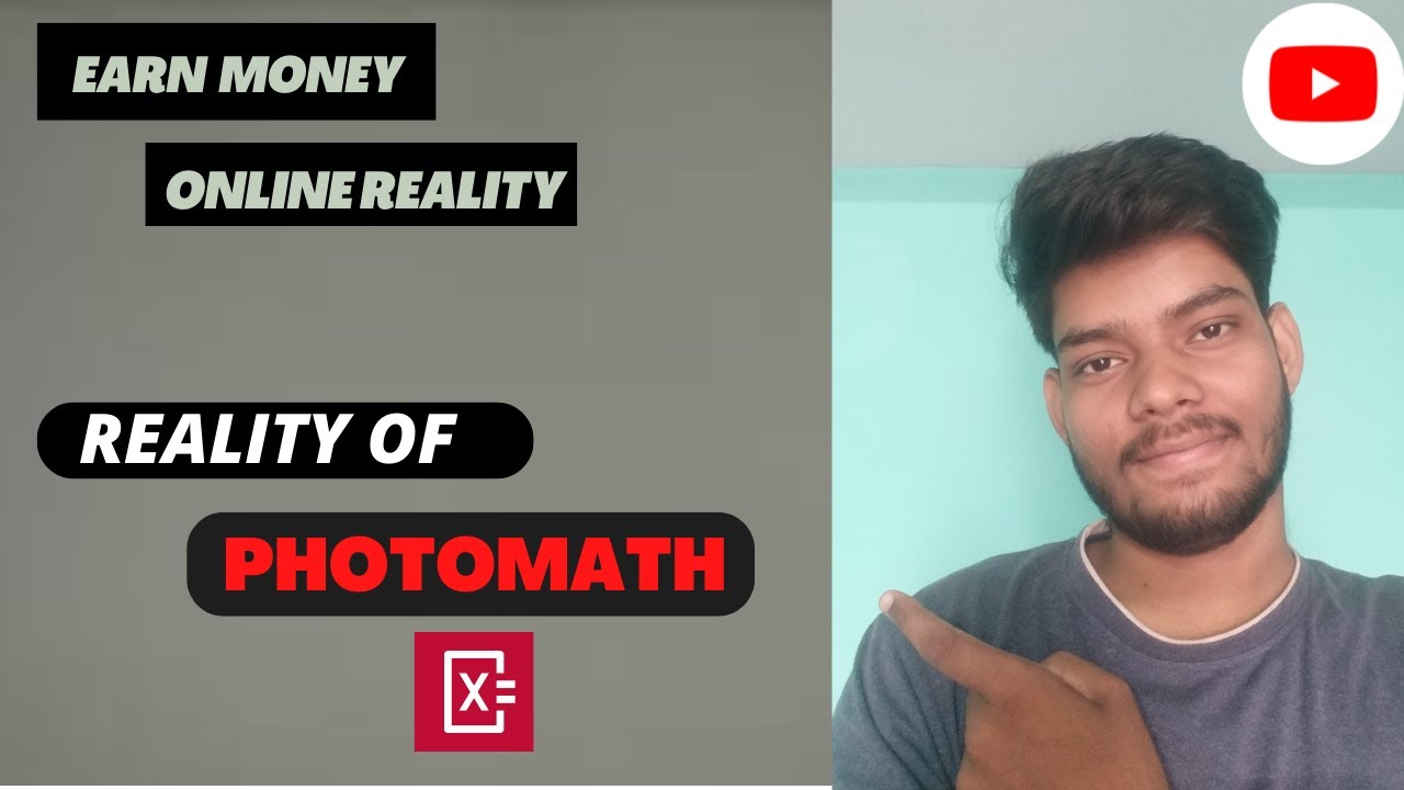 HOW TO EARN MONEY ONLINE BY USING PHOTOMATH || Photomath review ...
