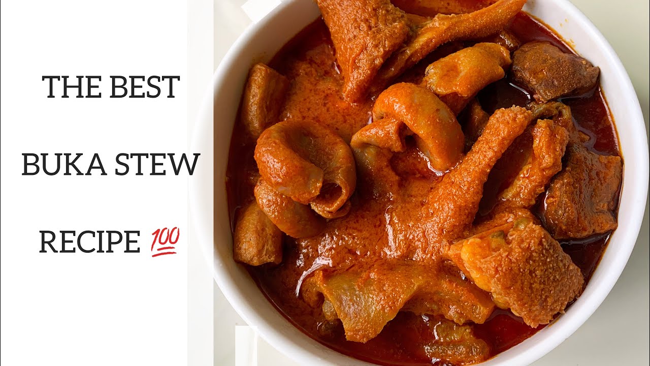 AUTHENTIC BUKA STEW RECIPE 💯 | How To Cook Buka Stew - YouTube