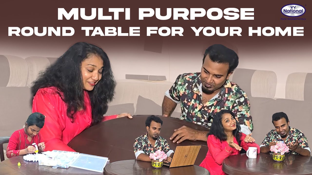 Multi Purpose Round Table for Your Home | VV National Tables and Chairs ...