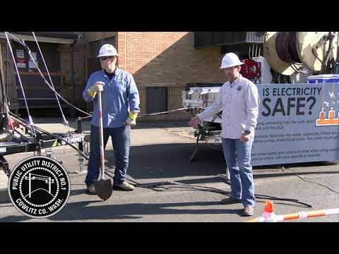 Cowlitz PUD - Safety Utility Trailer - Call 811 - YouTube