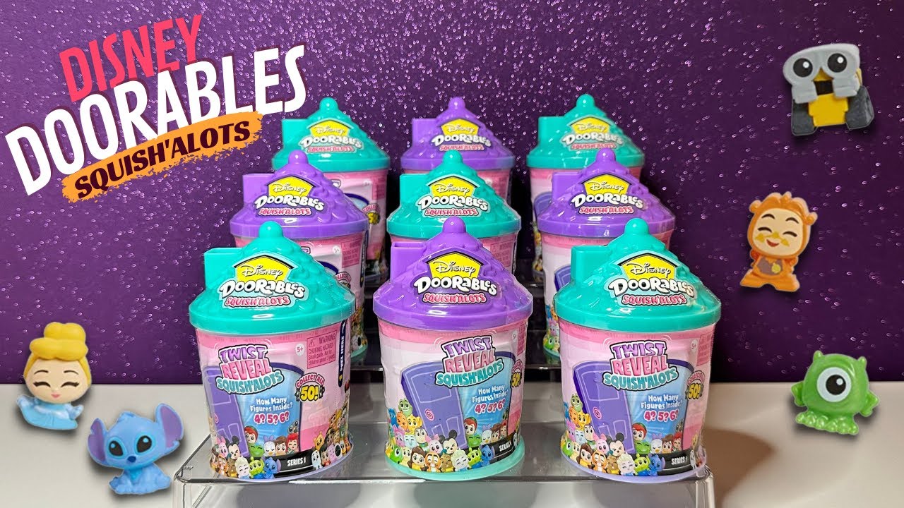 **NEW** DISNEY SQUISH A LOTS | DISNEY DOORABLES SERIES 1 #disney # ...