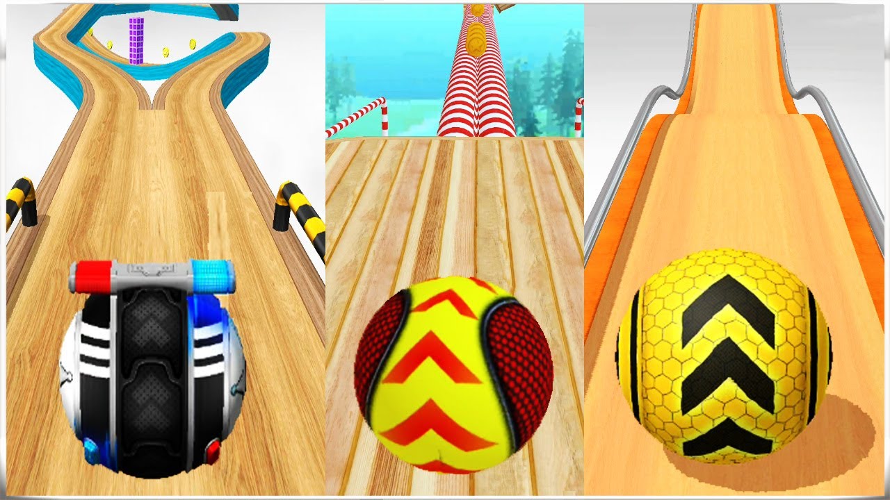 Going Balls Vs Rolling Sky Balance Ball Race Vs Ball Race 3d - Ball ...