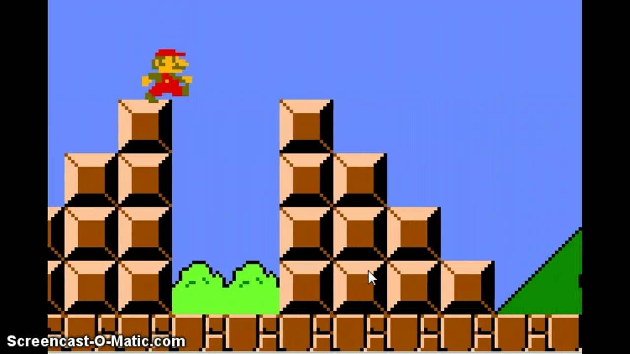 super mario bros OLD SCHOOL - YouTube