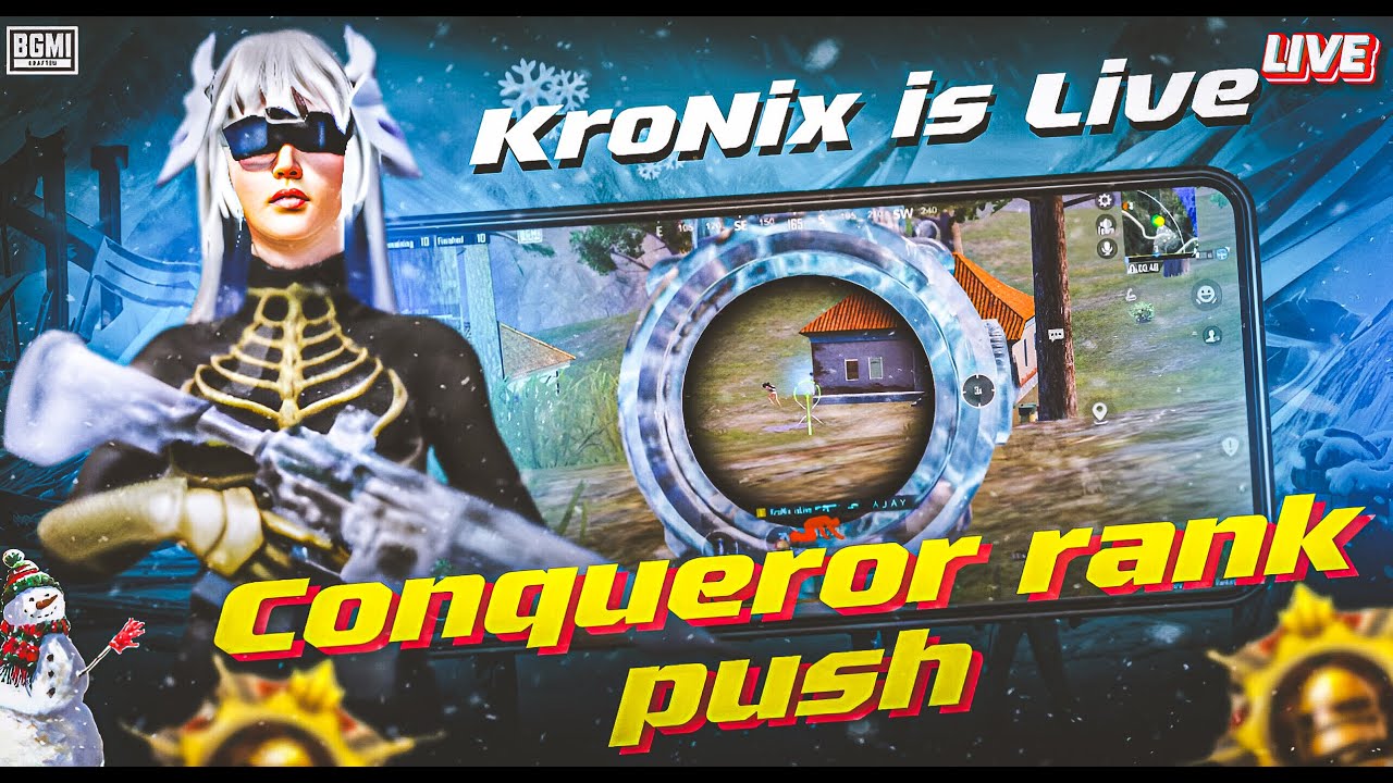 Aaj hoga full bakch*di| KroNix is Live BGMI - YouTube