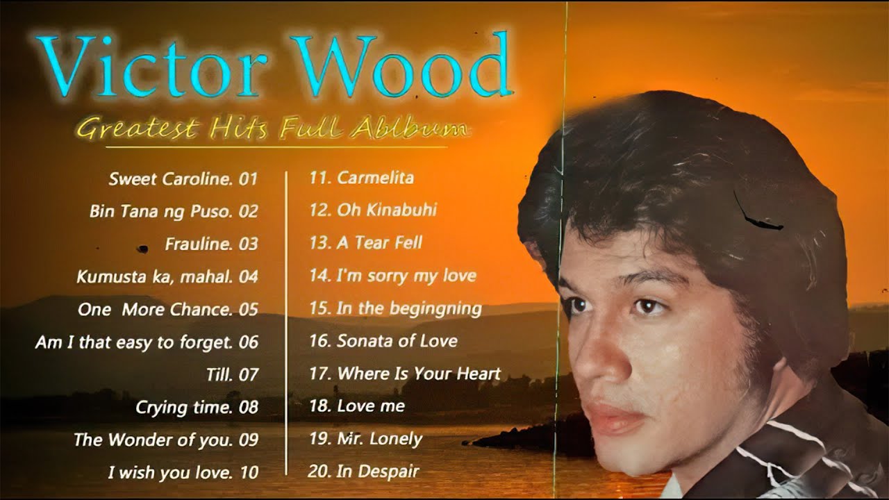 Victor Wood Medley Songs Nonstop 🍀Victor Wood Tagalog Love Songs 2024 🍀 ...