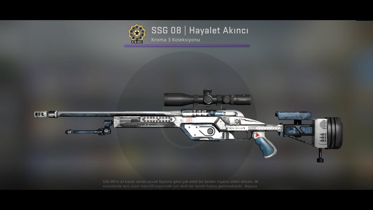 SSG 08 | Ghost Crusader (Hayalet Akıncı|) Field-Tested | CS:GO GAMEPLAY ...