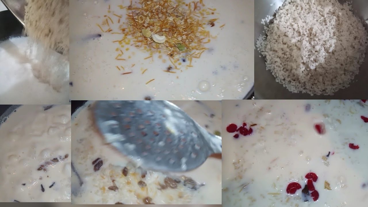 Homemade kheer Recipe/Rice kheer Recipe/Charagapenjei #Manipuri - YouTube