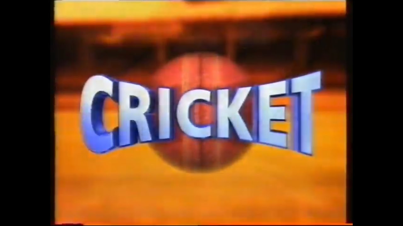 Channel Nine Cricket The Ashes 1997 England vs Australia 2nd Test Day 4 ...