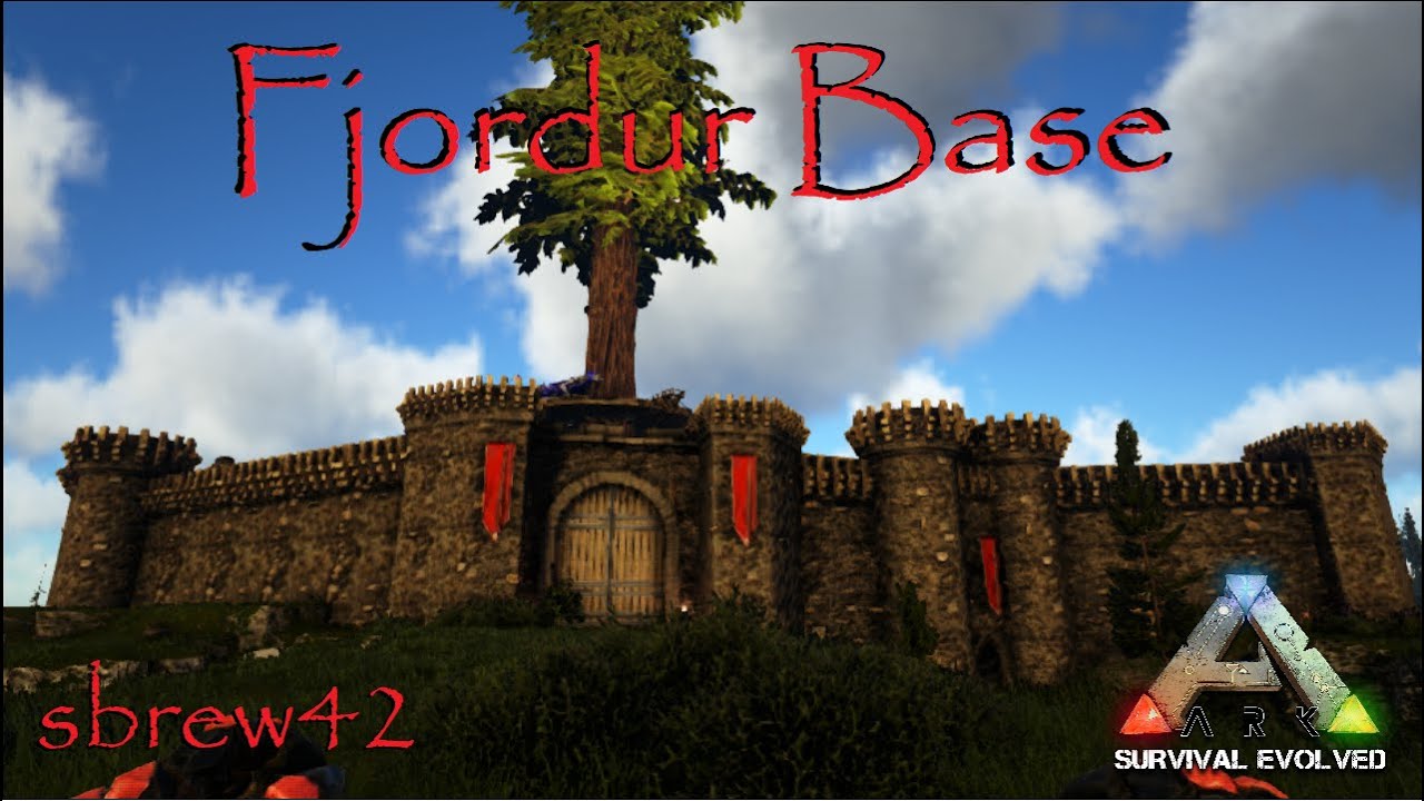 Fjordur Base Tour: Ark Survival Evolved - YouTube