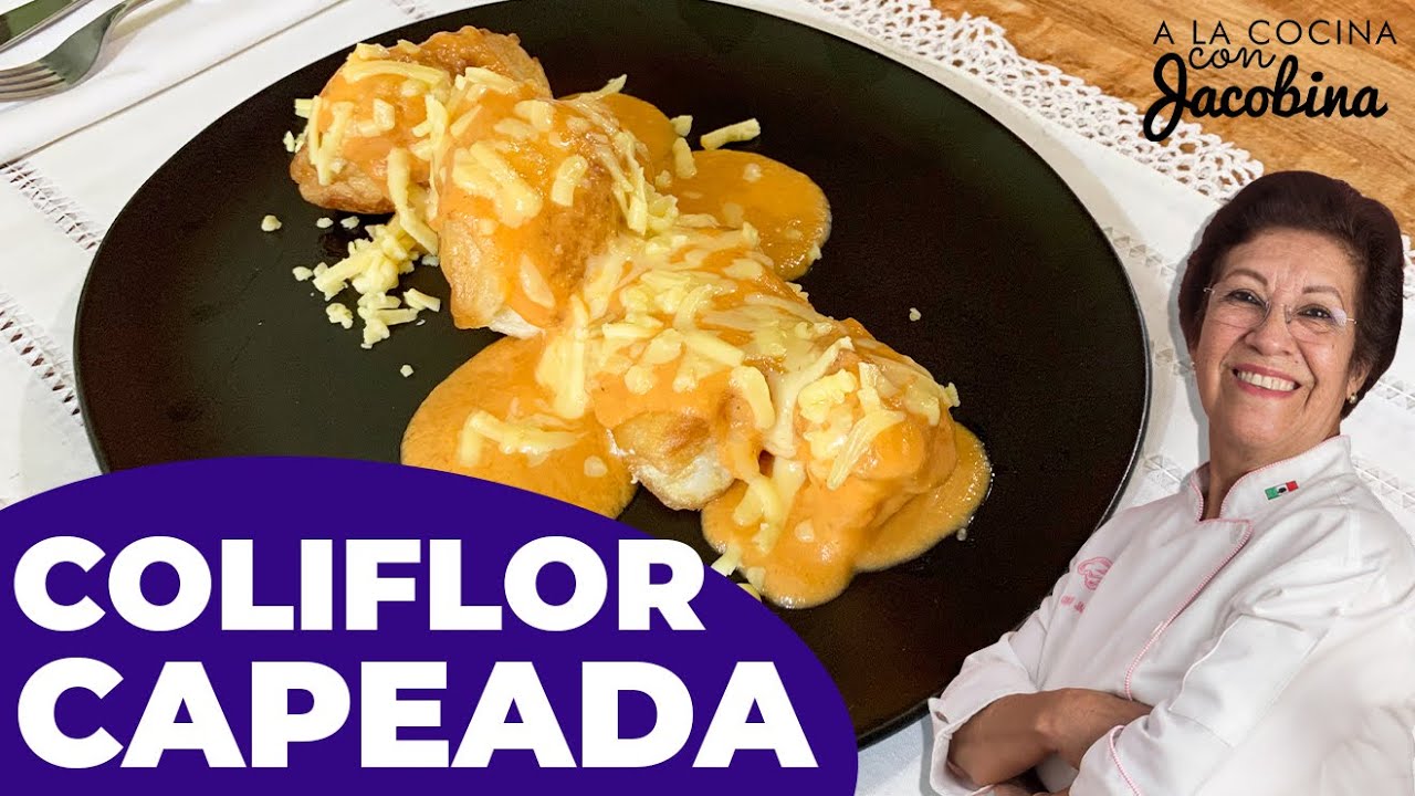 COMO HACER COLIFLOR CAPEADA | COMO HACER SALSA DE TOMATE AL QUESO ...