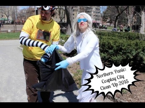Toronto Cosplay City Clean Up (Second Annual Clean Up, 2015) - YouTube