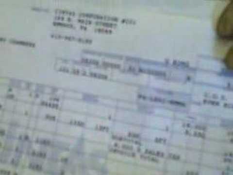 Problems with Cintas: Hank's Garage Shows Its Cintas Bill - YouTube
