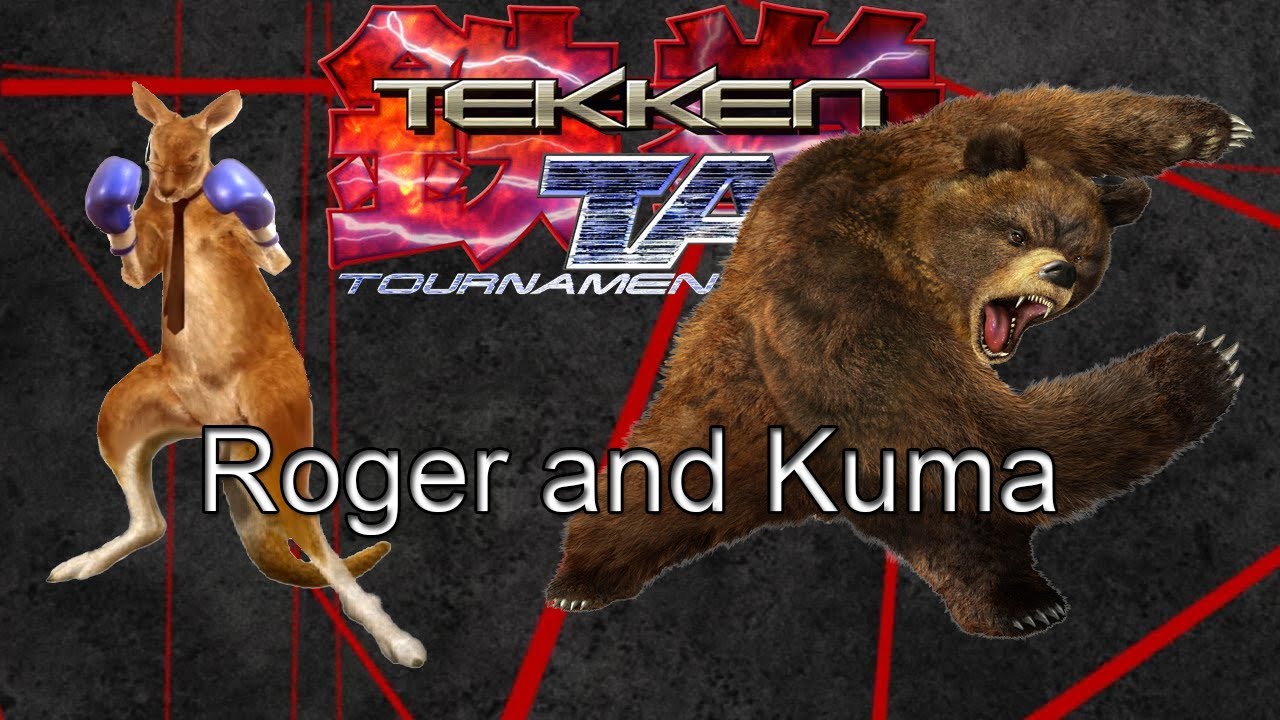 Tekken Tag Tournament | Arcade Battle: Roger and Kuma - YouTube