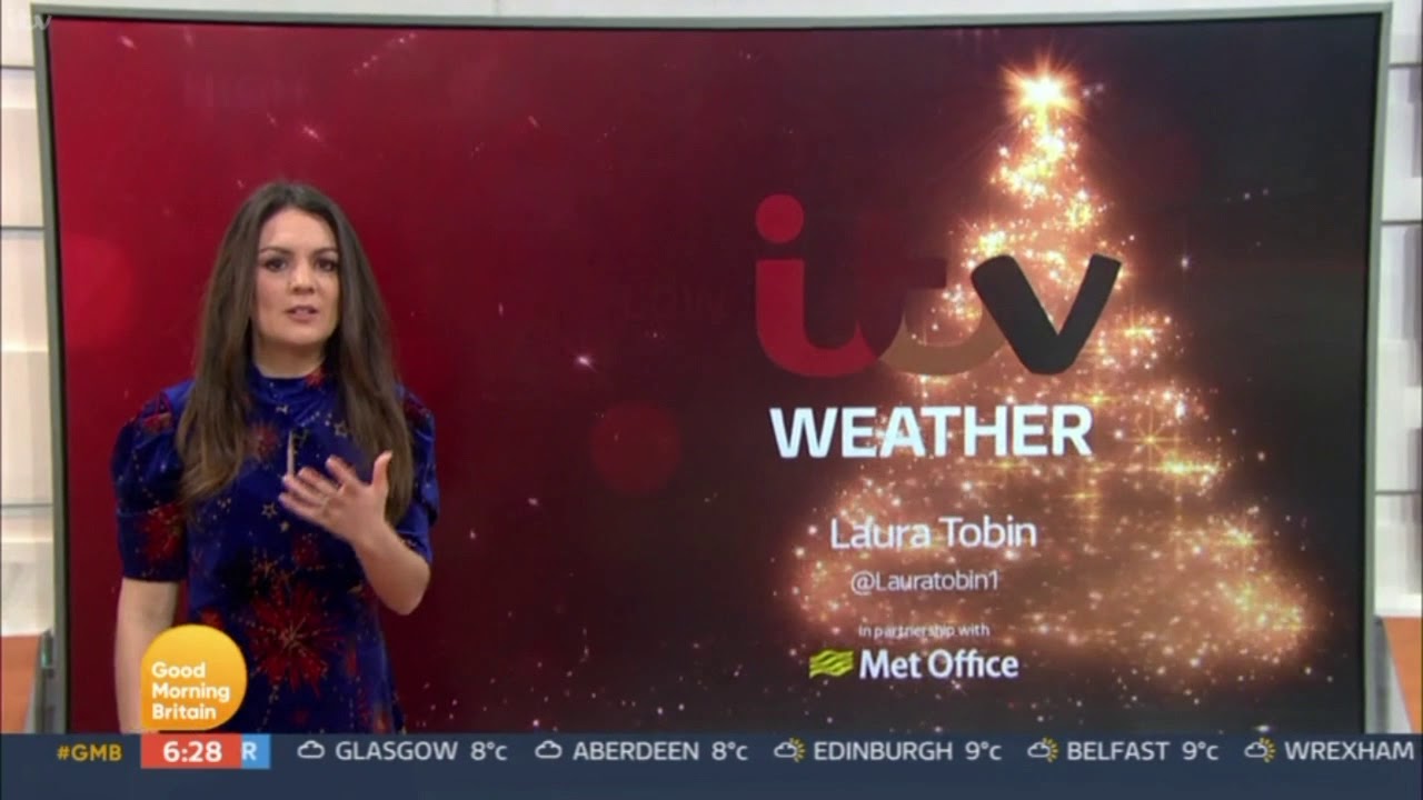 Laura Tobin - Good Morning Britain Weather 14th December 2020 - YouTube